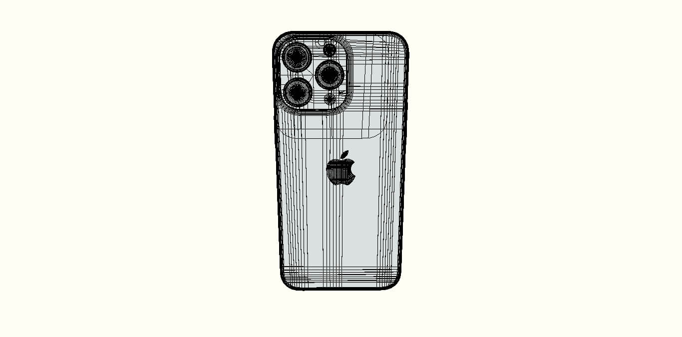 Apple iPhone 13 Pro Mobile Phone - 3D Model by azinkey