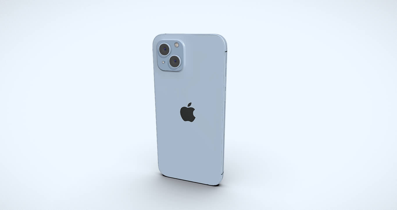 Apple iPhone 14 Mini Mobile Phone - 3D Model by azinkey