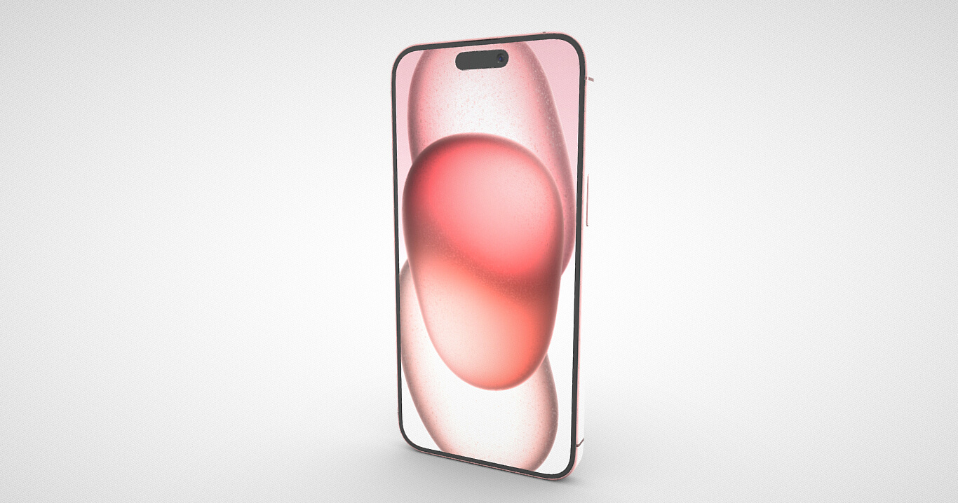 Apple iPhone 15 Mini Mobile Phone - 3D Model by azinkey