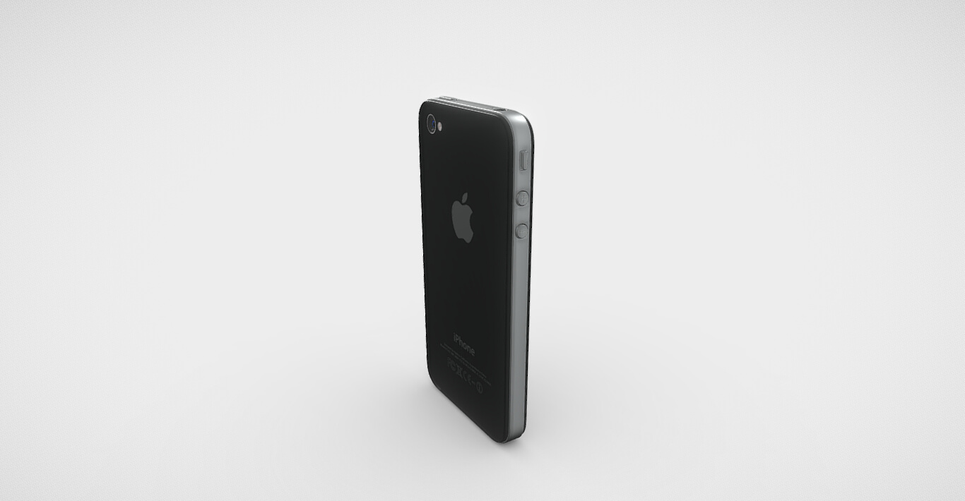 Apple iPhone 4 Mobile Phone - 3D Model by azinkey