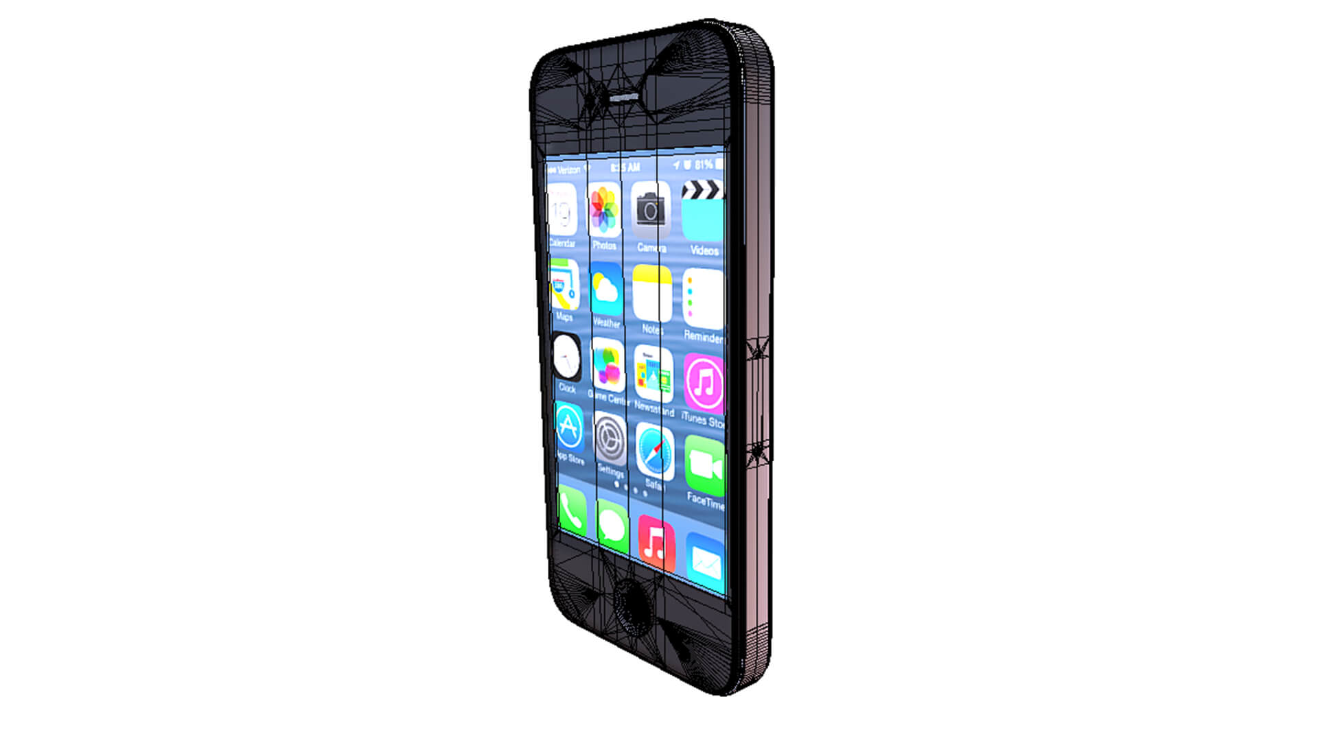 Apple iPhone 4 Mobile Phone - 3D Model by azinkey