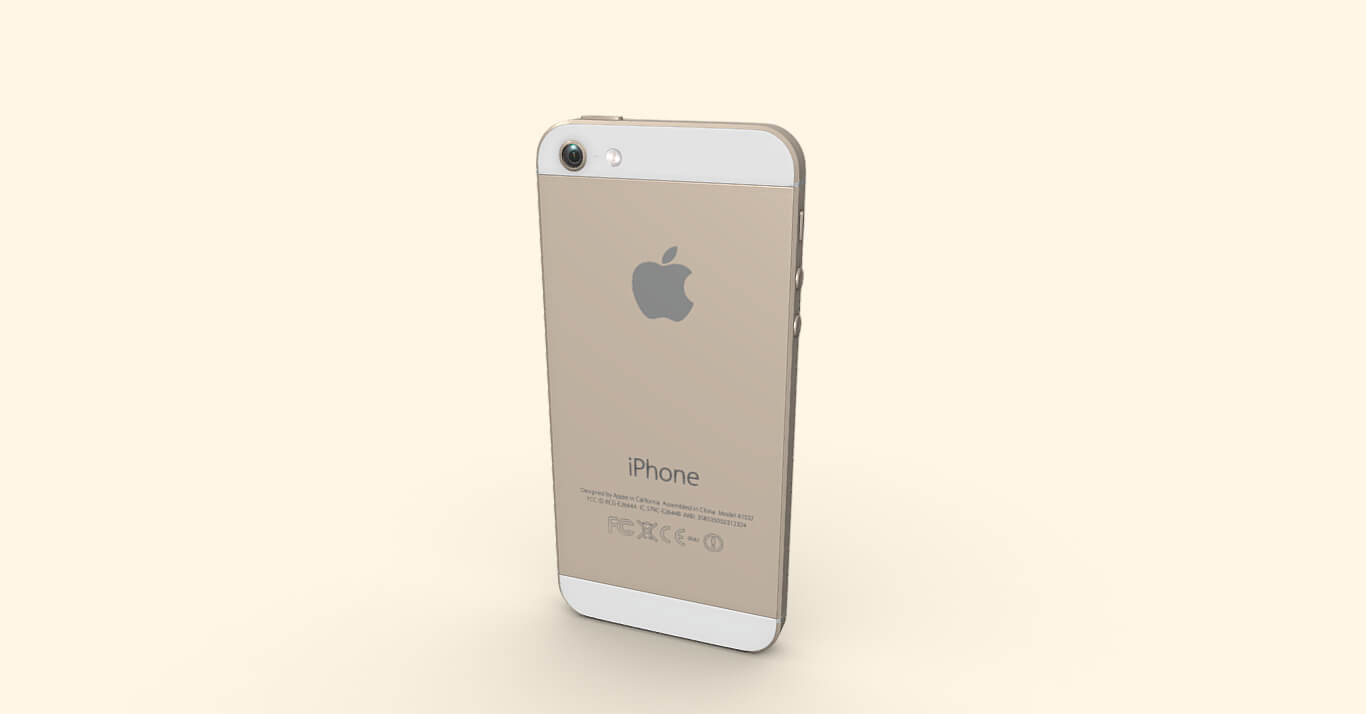Apple iPhone 5 Mobile Phone - 3D Model by azinkey