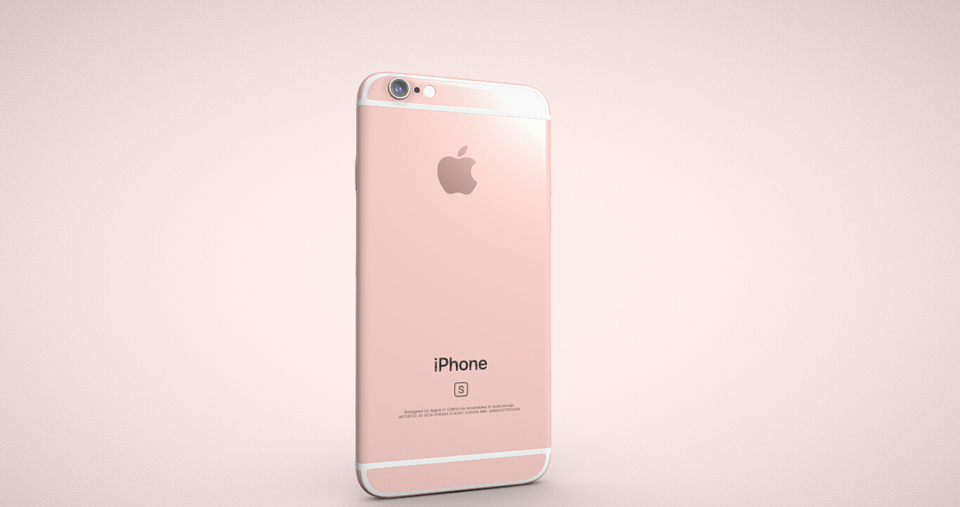 Apple iPhone 6S Mobile Phone - 3D Model by azinkey