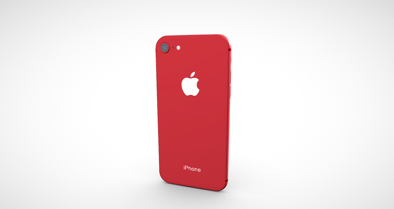 Apple iPhone SE 2nd Generation Mobile Phone - 3D Model by azinkey