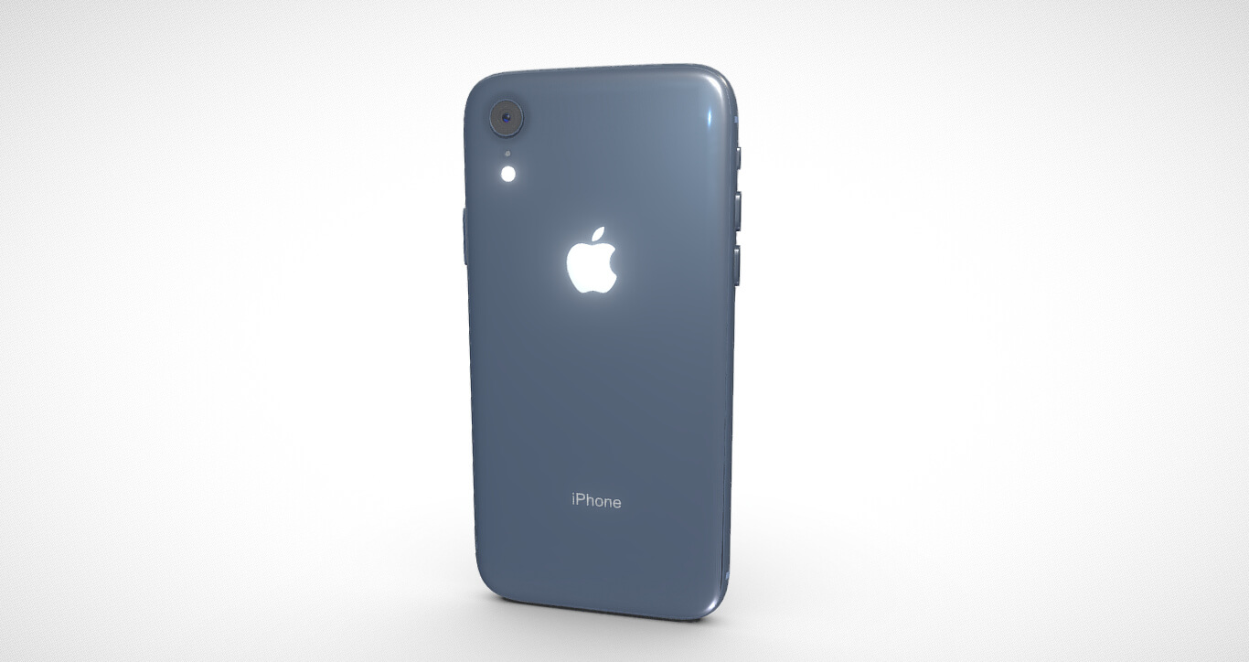 Apple iPhone XR Mobile Phone - 3D Model by azinkey