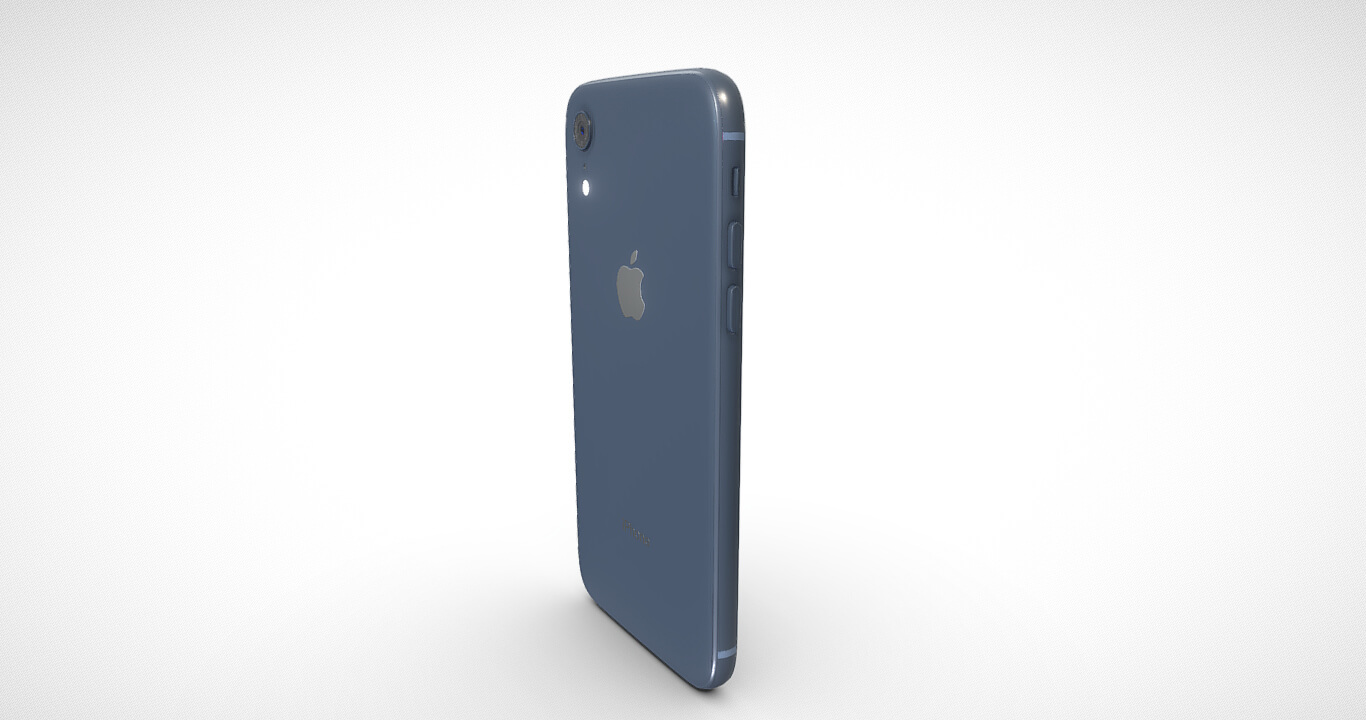 Apple iPhone XR Mobile Phone - 3D Model by azinkey