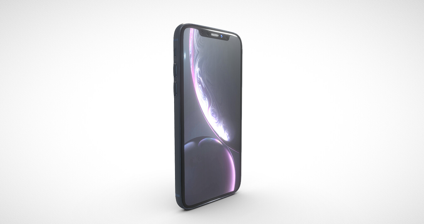 Apple iPhone XR Mobile Phone - 3D Model by azinkey