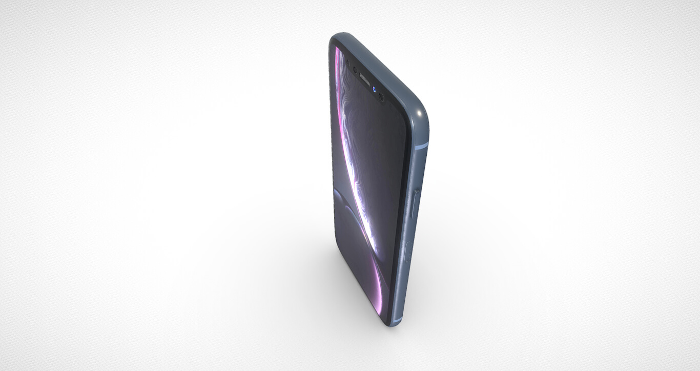 Apple iPhone XR Mobile Phone - 3D Model by azinkey