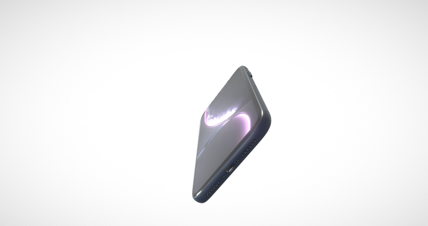 Apple iPhone XR Mobile Phone - 3D Model by azinkey