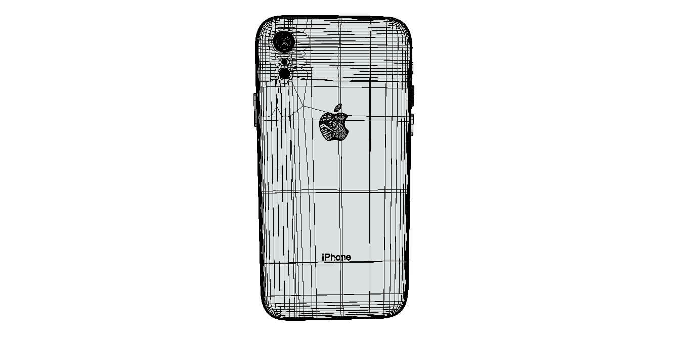Apple iPhone XR Mobile Phone - 3D Model by azinkey