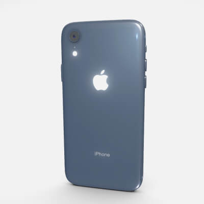 Apple iPhone XR Mobile Phone - 3D Model by azinkey
