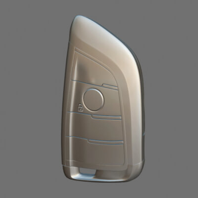 Electronic Car Key - 3D Model by azinkey