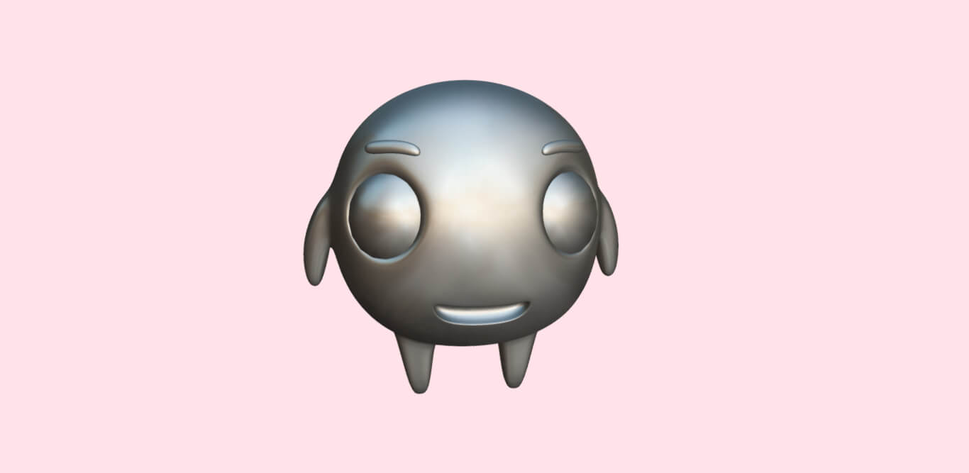 Cartoon Character - Baby Alien 3D Model by azinkey