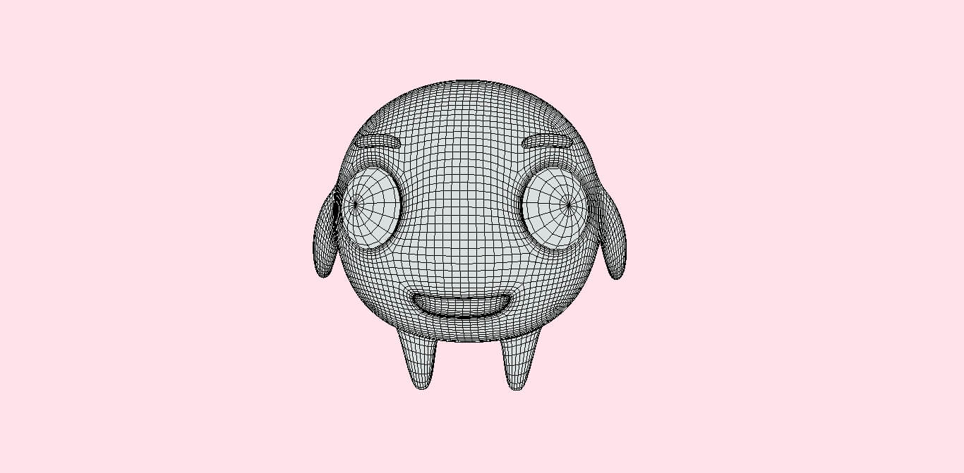 Cartoon Character - Baby Alien 3D Model by azinkey