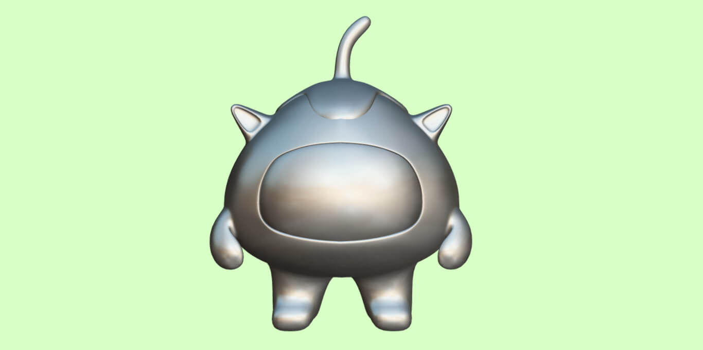 Cartoon Character - Coconut Baby 3D Model by azinkey