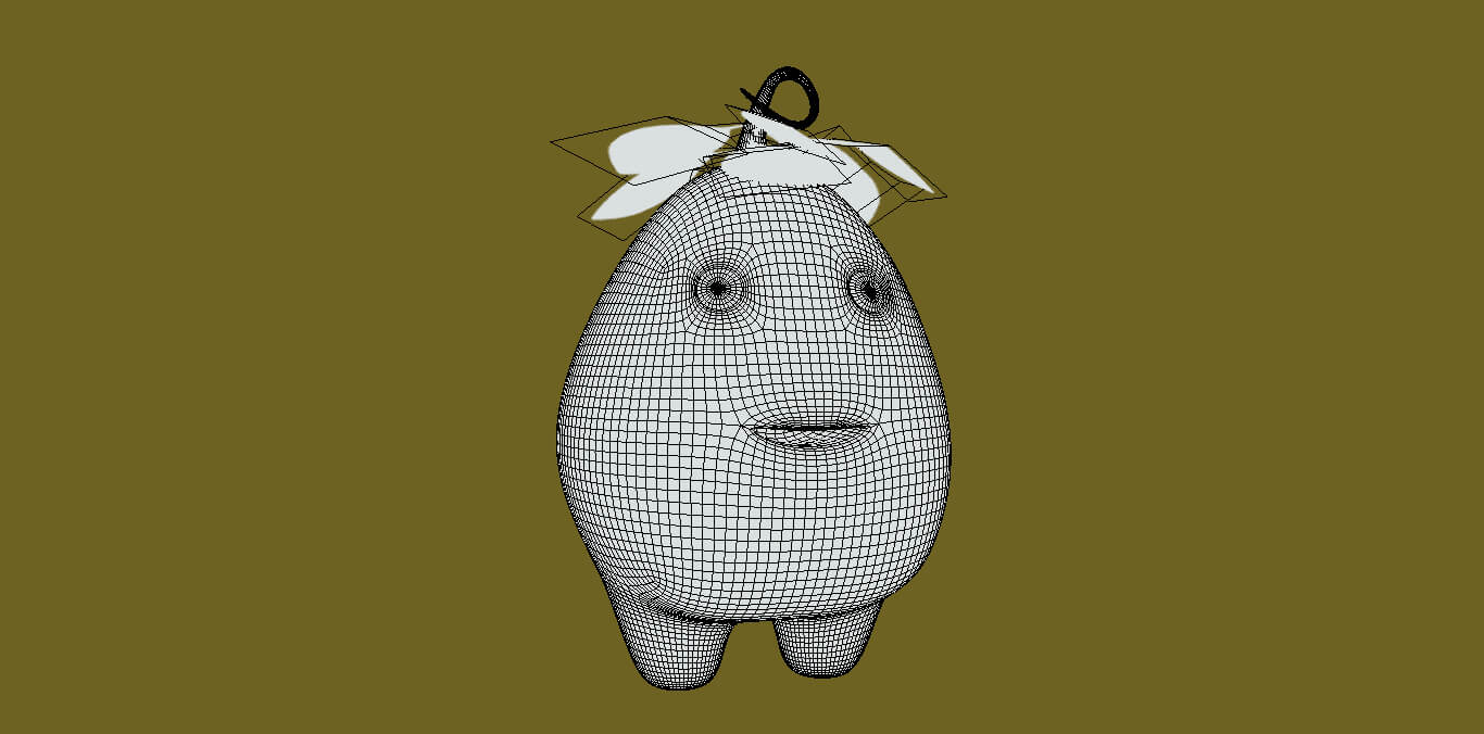 Cartoon Character - Lemon 3D Model by azinkey