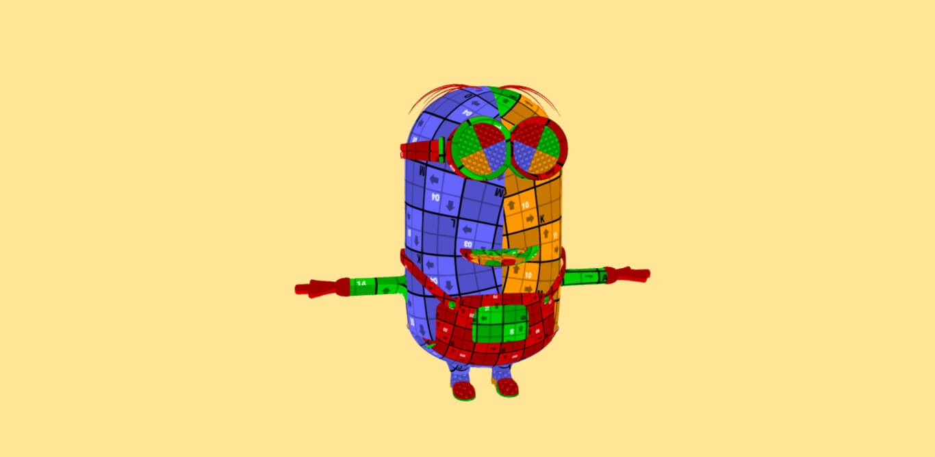 Cartoon Character - Minions Kevin 3D Model by azinkey