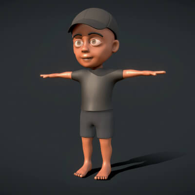 3D Models | Cartoon | Boys | RenderHub