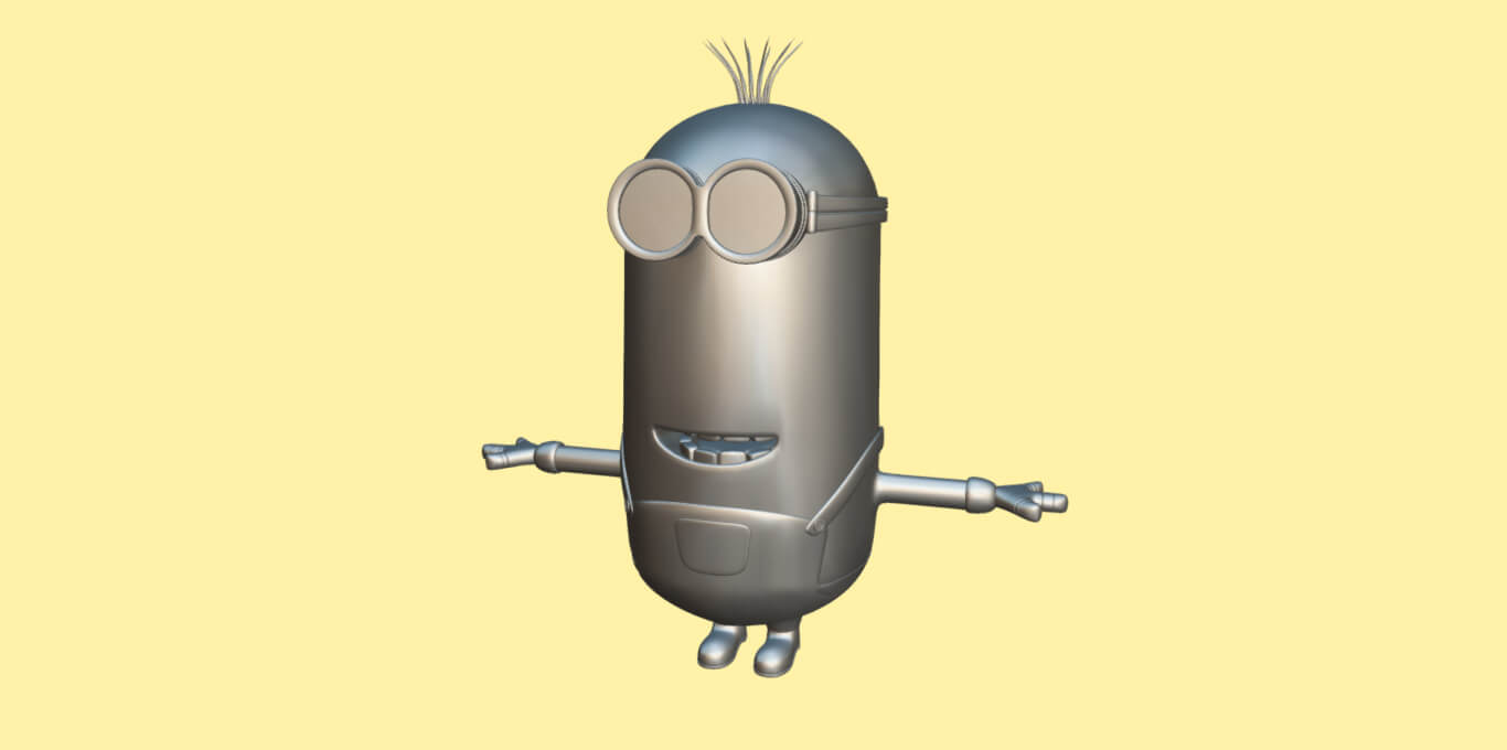 Kevin The Minions - 3D Model by azinkey