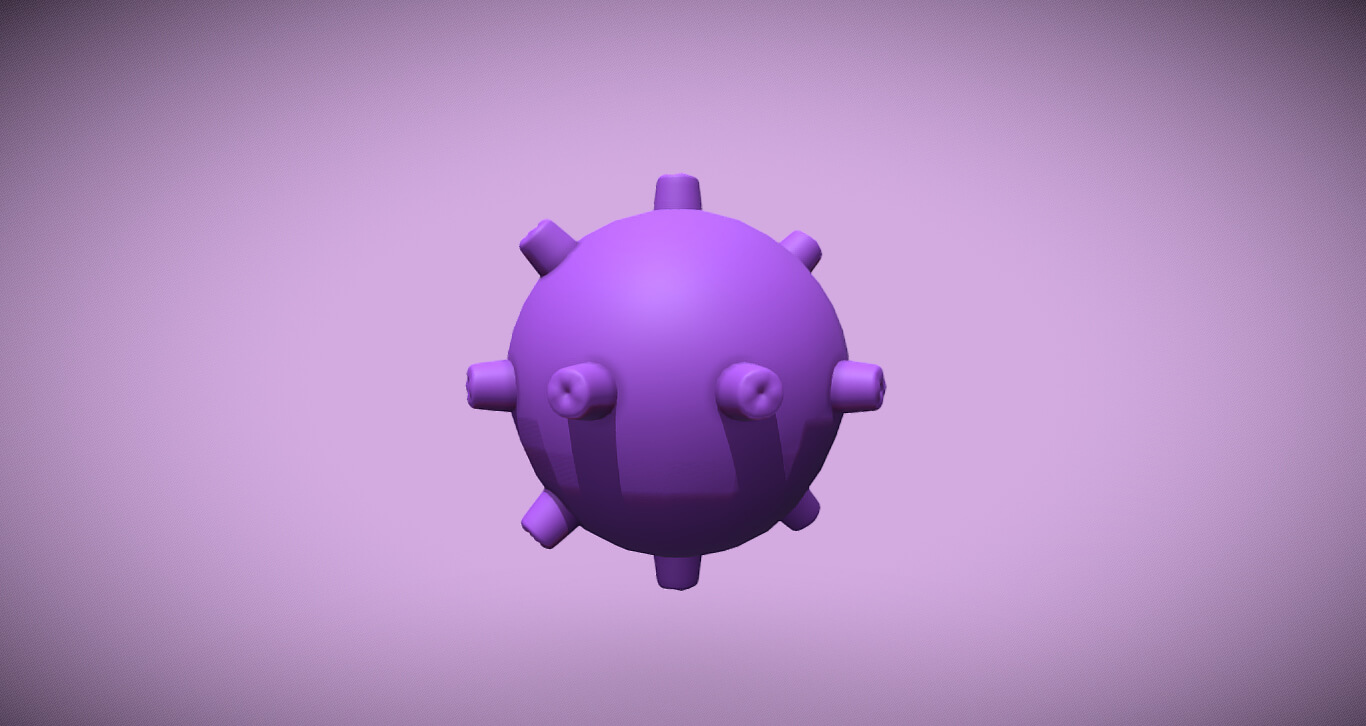 Koffing Pokemon - 3D Model by azinkey