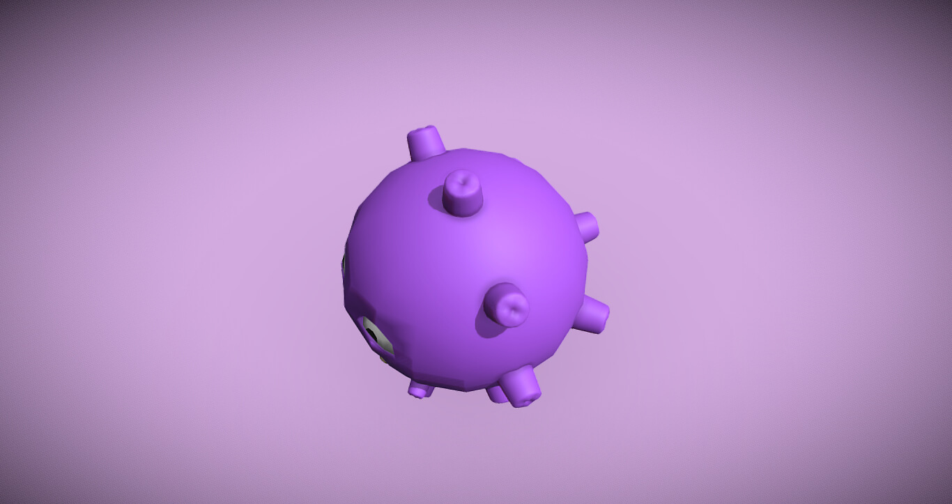 Koffing Pokemon - 3D Model by azinkey