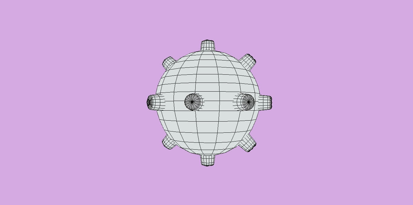 Koffing Pokemon - 3D Model by azinkey