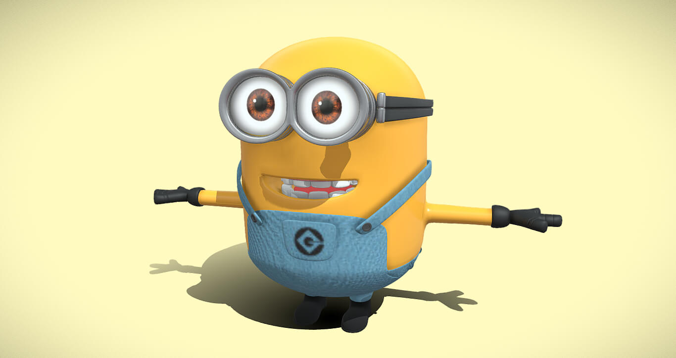 Minions Bob Character - 3D Model by azinkey