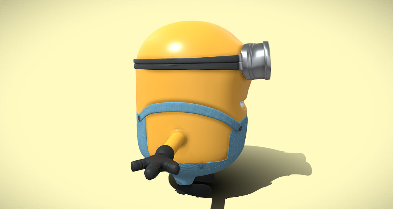 Minions Bob Character - 3D Model by azinkey