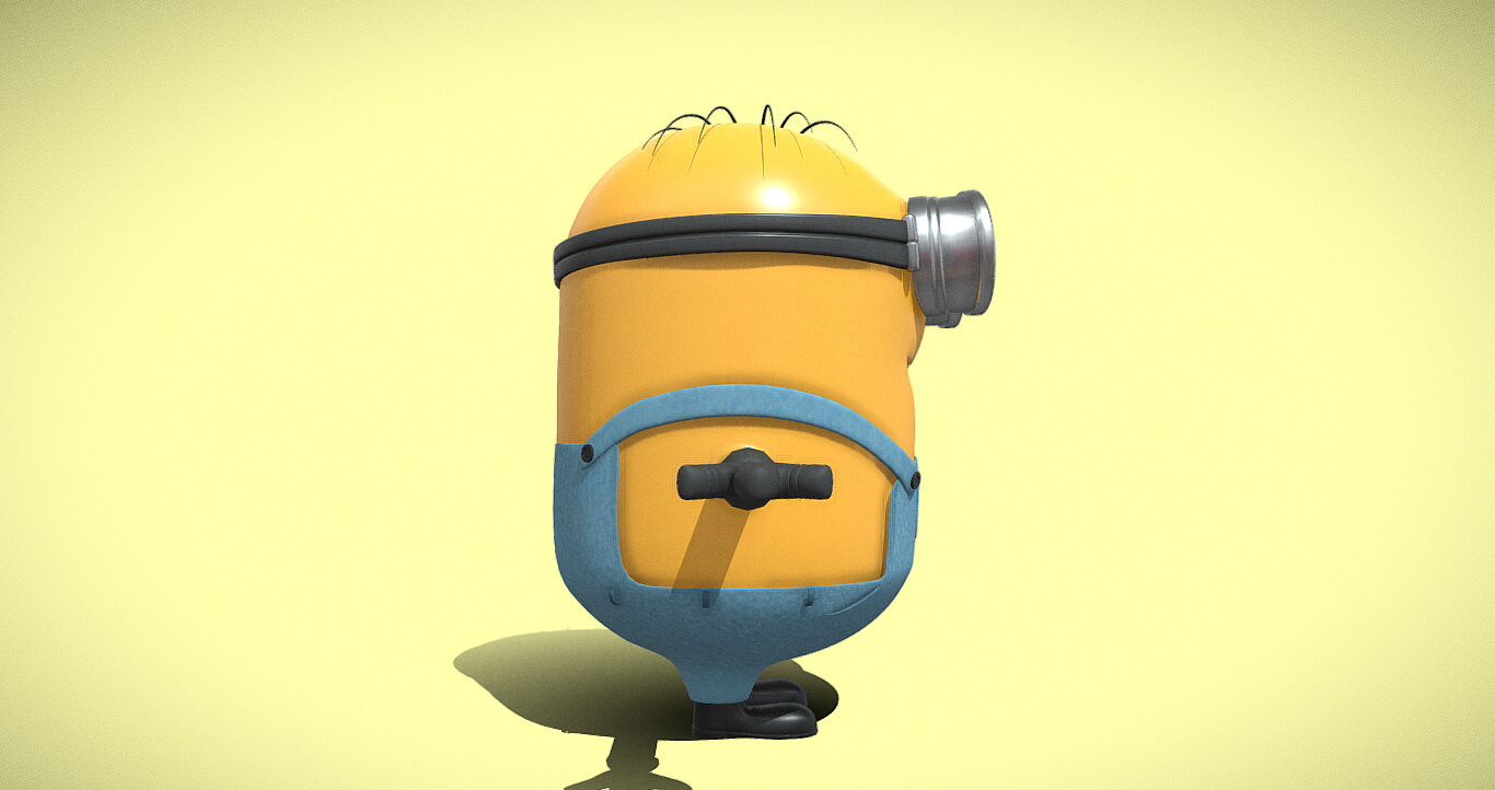 Minions Dave - Character 3D Model by azinkey
