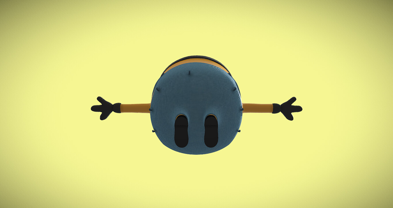 Minions Jorge Character - 3D Model by azinkey