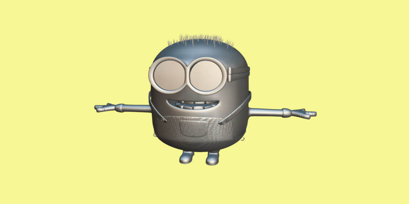 Minions Jorge Character - 3D Model by azinkey