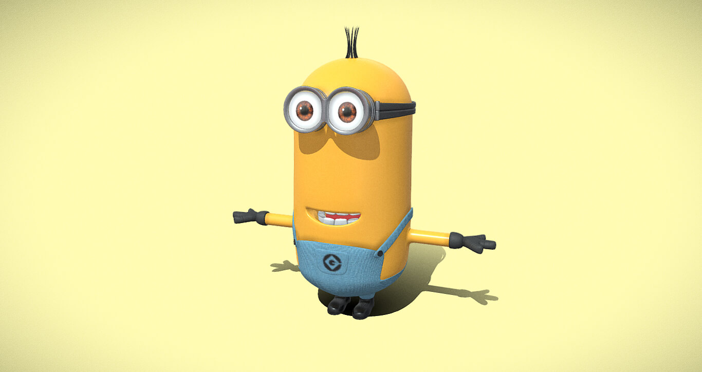 Minions Tim Character - 3D Model by azinkey