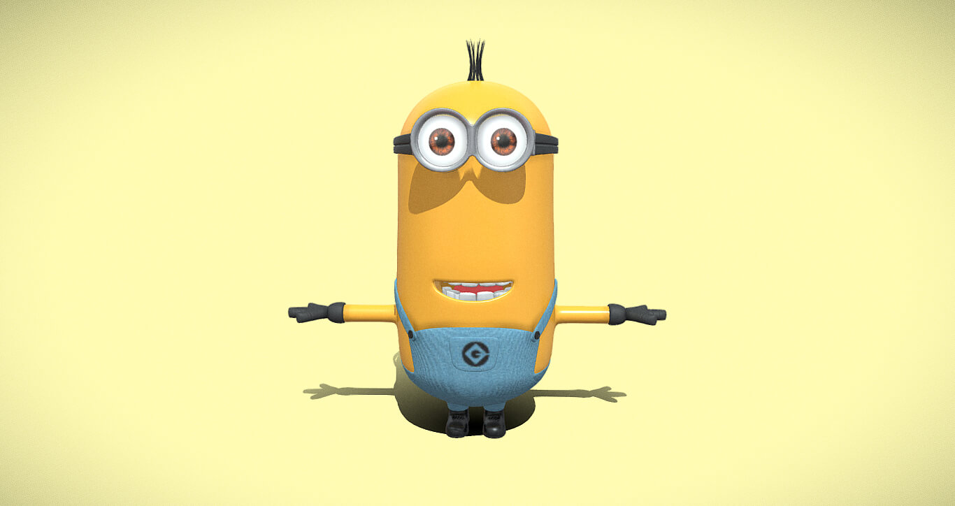 Minions Tim Character - 3D Model by azinkey