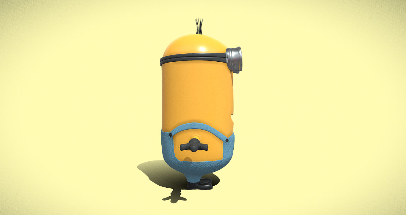 Minions Tim Character - 3D Model by azinkey