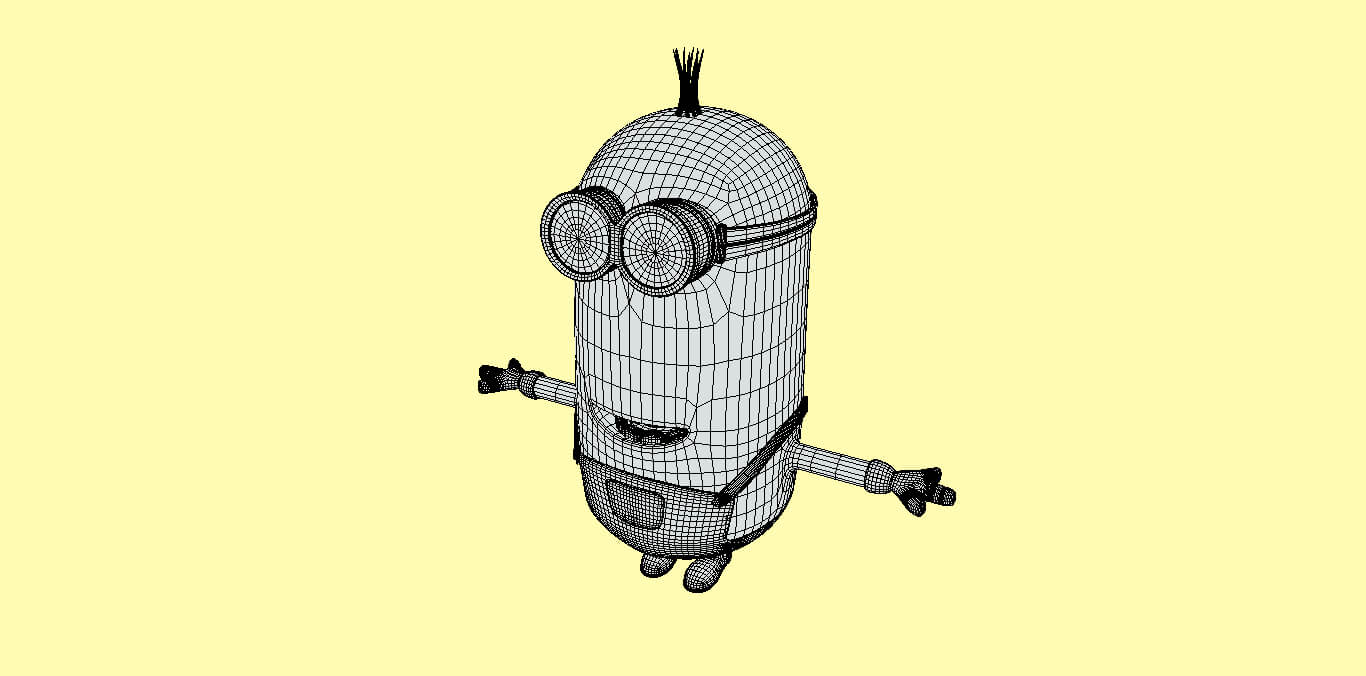 Minions Tim Character - 3D Model by azinkey