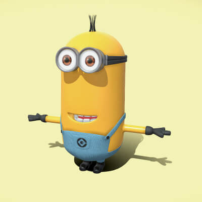 Minions Tim Character - 3D Model by azinkey