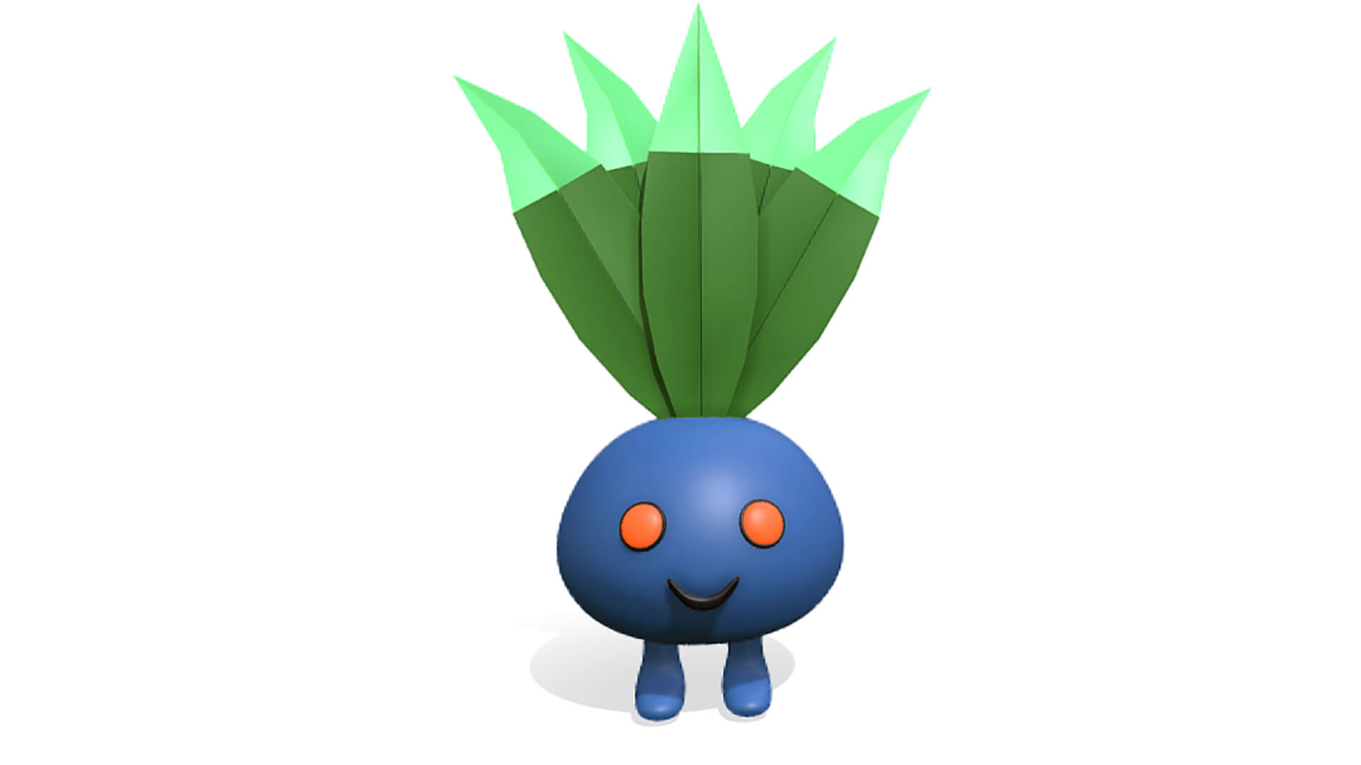 Oddish Pokemon - 3D Model by azinkey