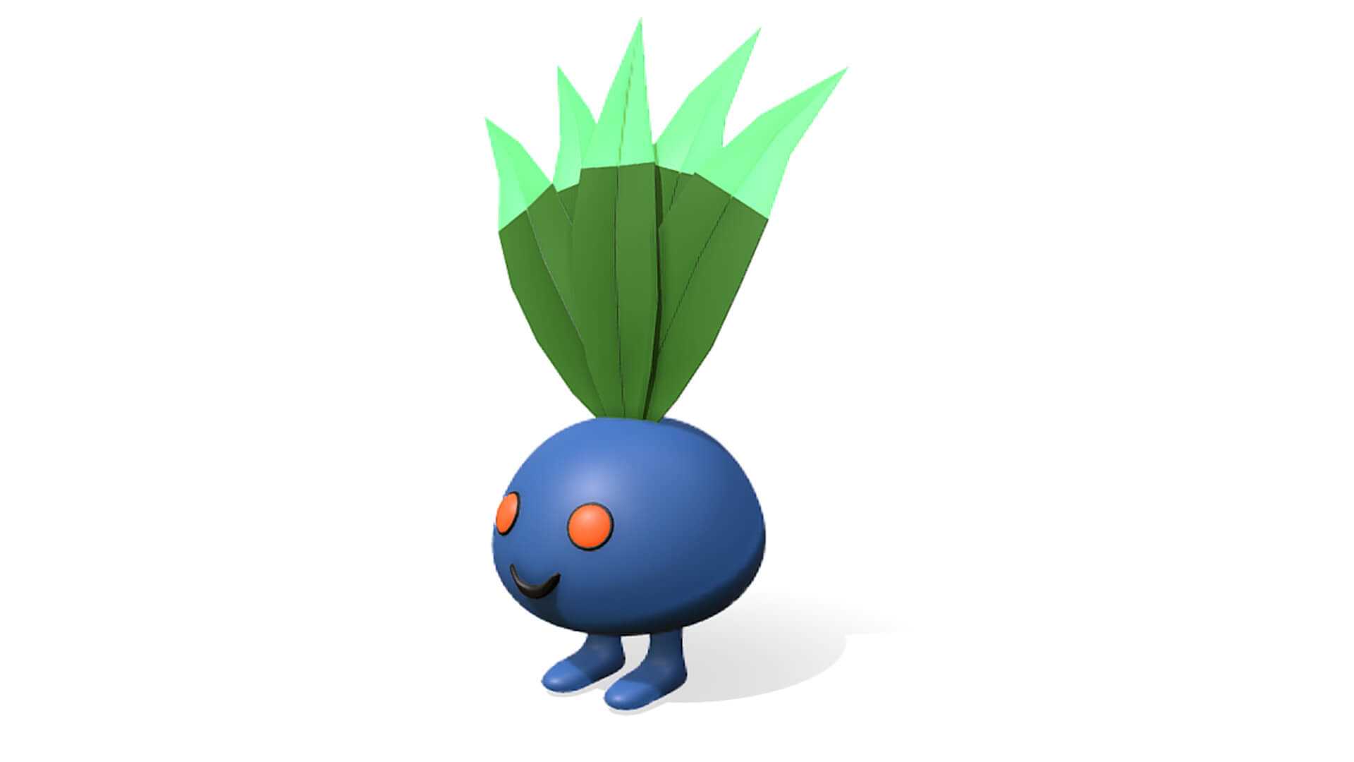 Oddish Pokemon - 3D Model by azinkey