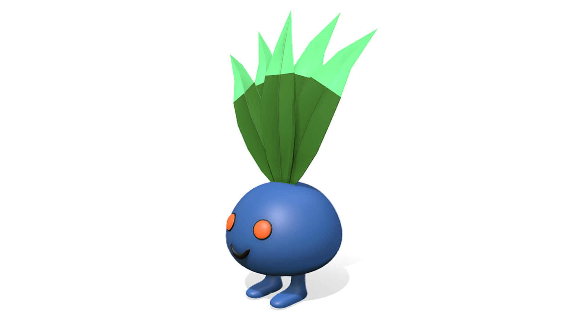 Oddish Pokemon - 3D Model by azinkey