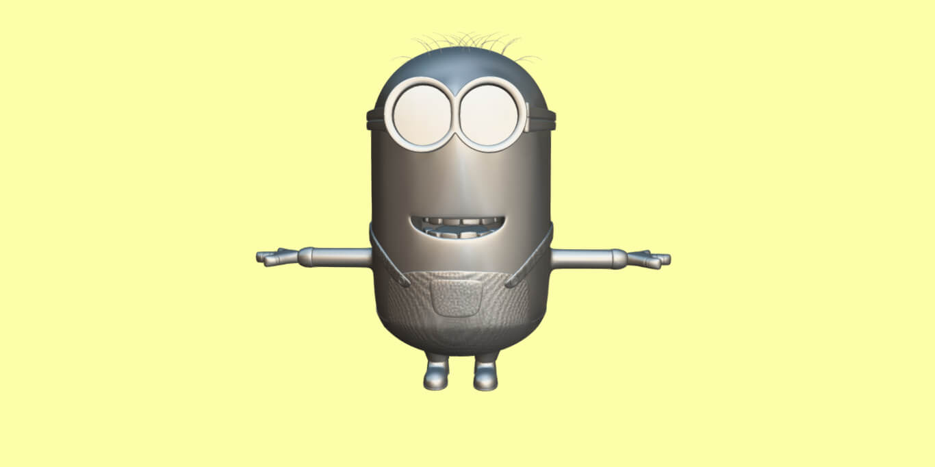 Phil The Minion Character - 3D Model by azinkey