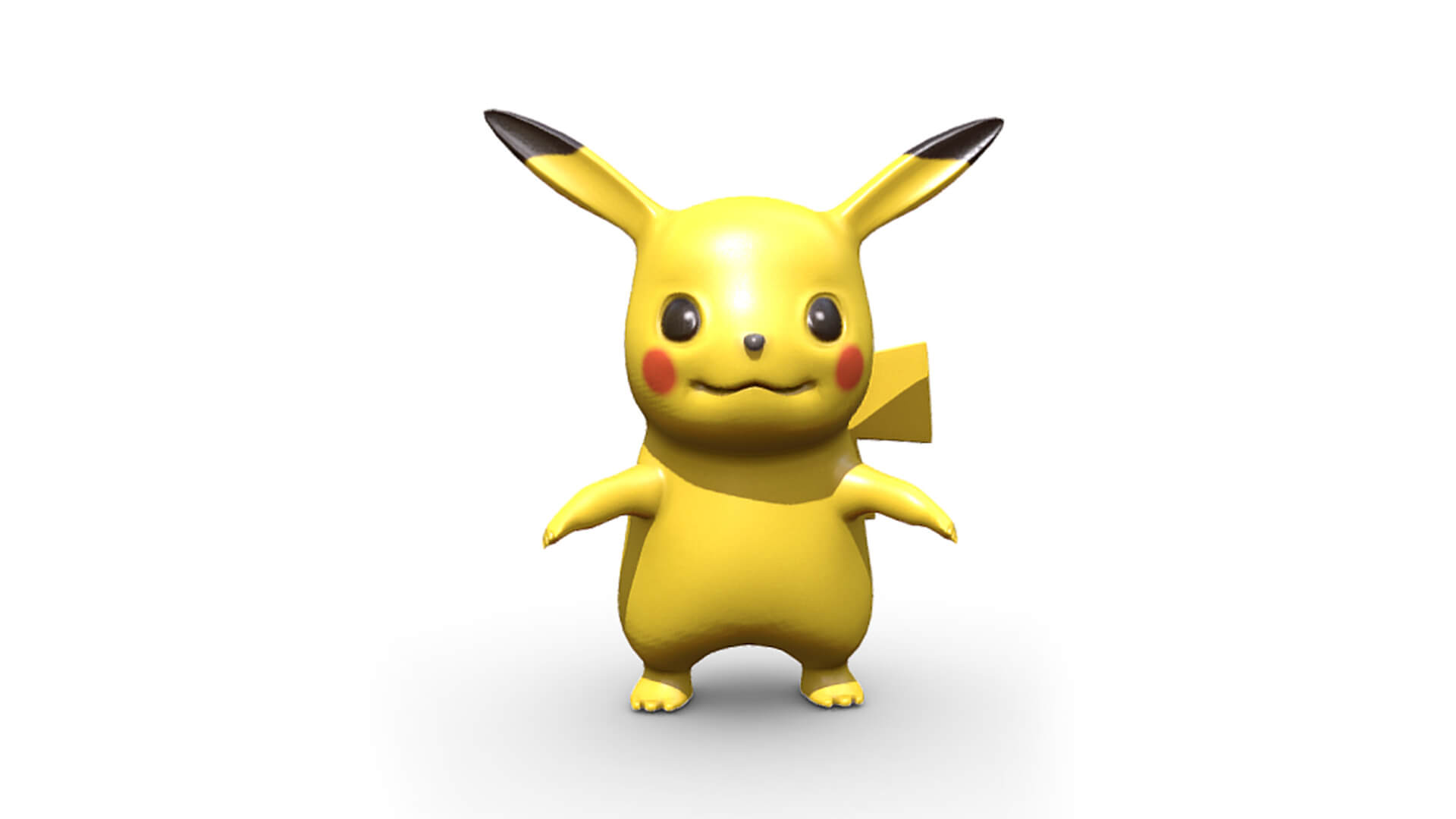 Pikachu Pokemon - 3D Model by azinkey