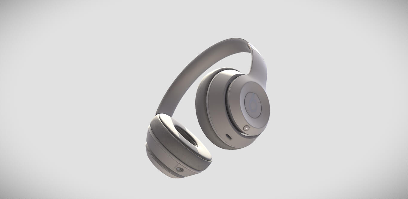 Wireless Headphones - Beats 3D Model by azinkey