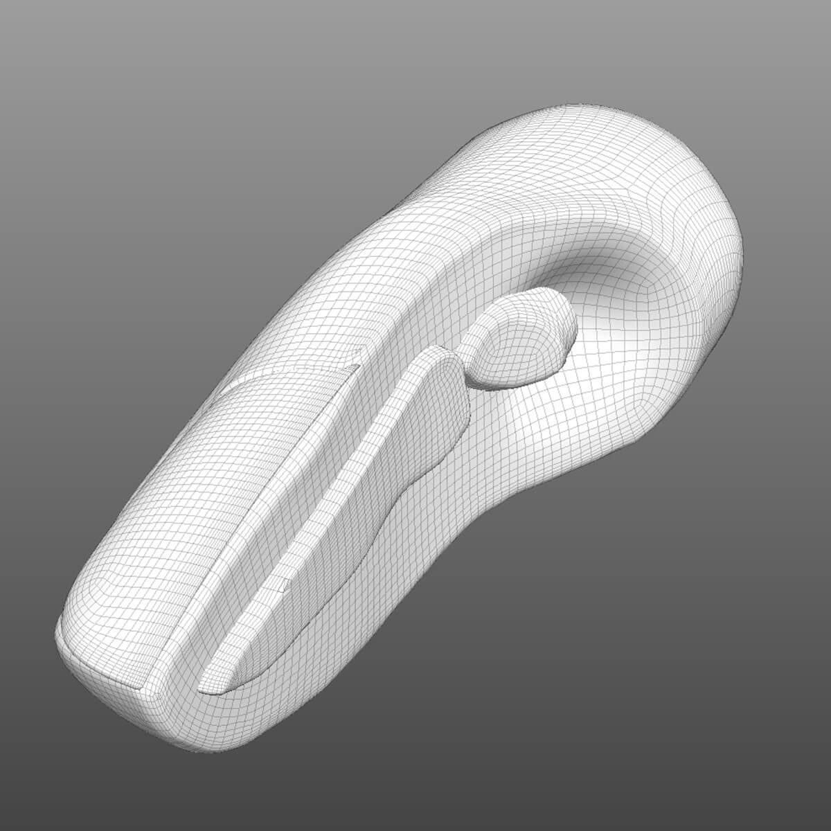 Finger and Nail Cutaway - 3D Model by AzulUtak