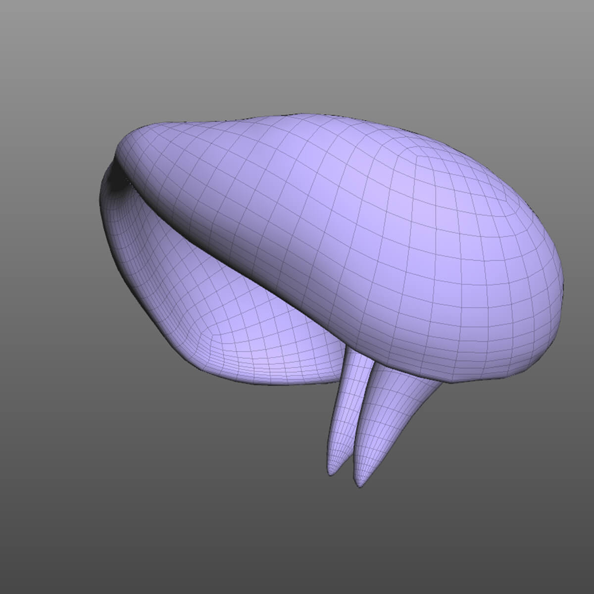 Human Diaphragm - 3D Model by AzulUtak