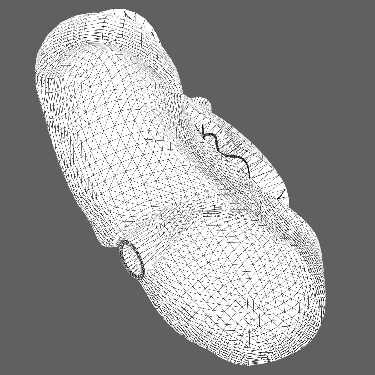 Human Liver Cutaway - 3D Model by AzulUtak