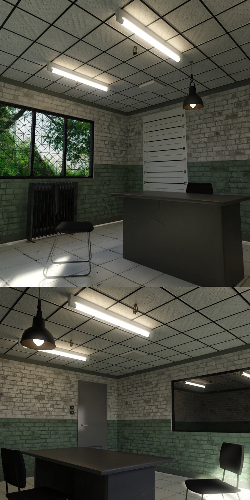 Interrogation Room - Daz Content by AzulUtak