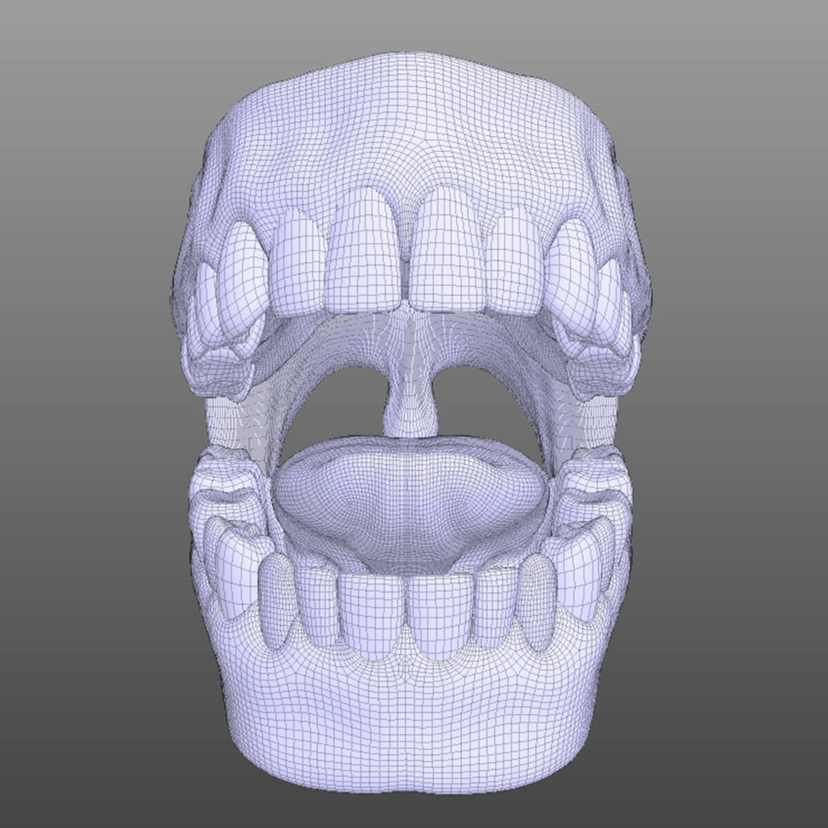 Mouth Anatomy - 3D Model by AzulUtak