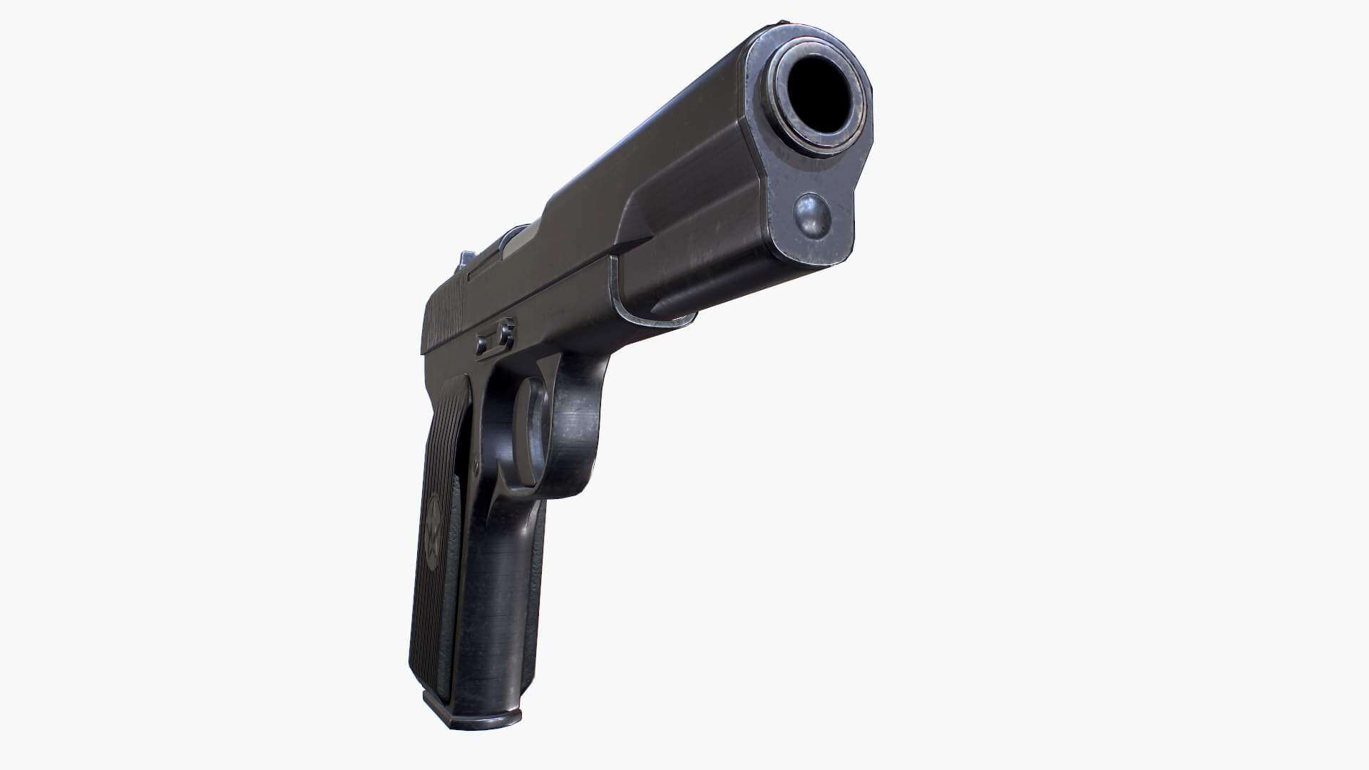 Tokarev (TT) - 3D Model by B1endman