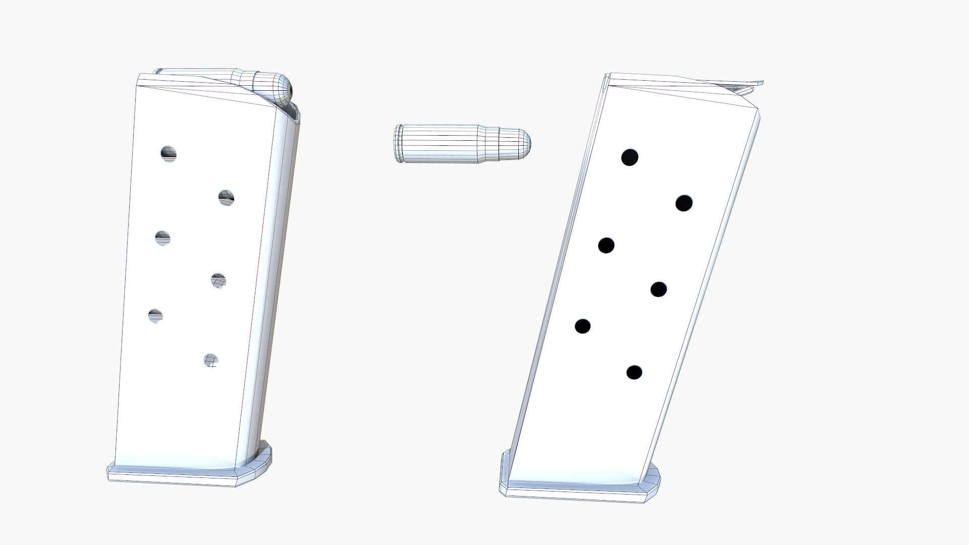 Tokarev (TT) - 3D Model by B1endman