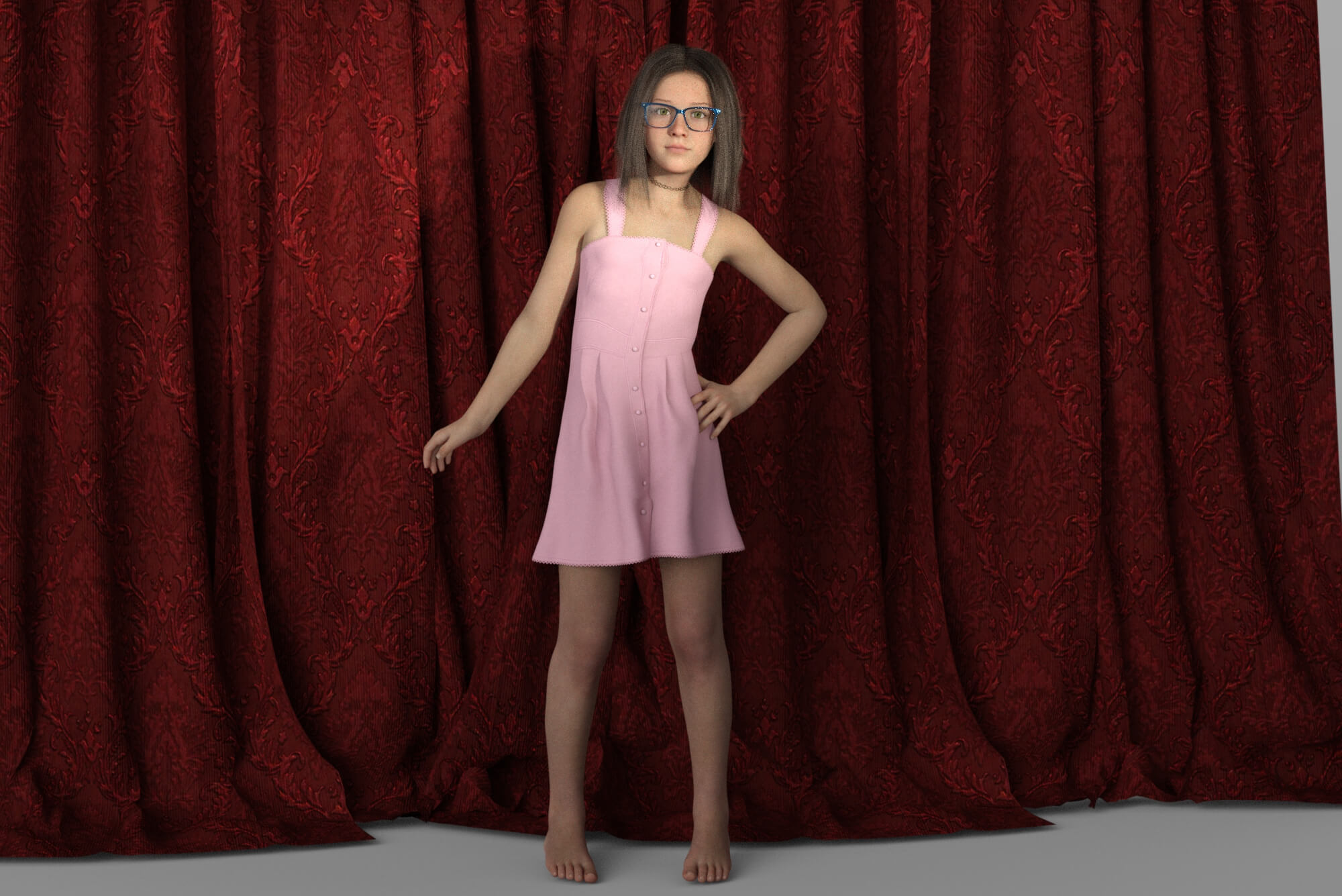 Hailey 2 3D Render, Digital Art by B3y0nd3r